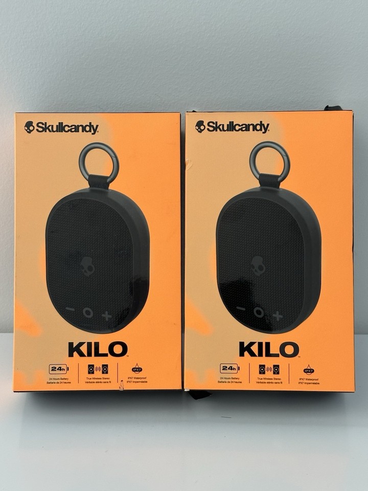 Skullcandy Kilo Wireless Waterproof Bluetooth Speaker with Case Bundle ...