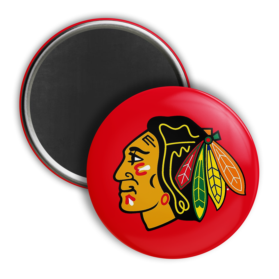 NHL Team Logo Magnet, CHOOSE YOUR TEAM - 2.25"-Gift-Fridge-Man Cave ...