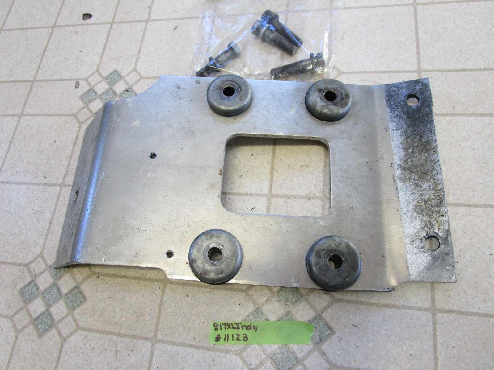Vintage 81 Polaris TXL Indy 340 Snowmobile Motor Mount Plate | eBay