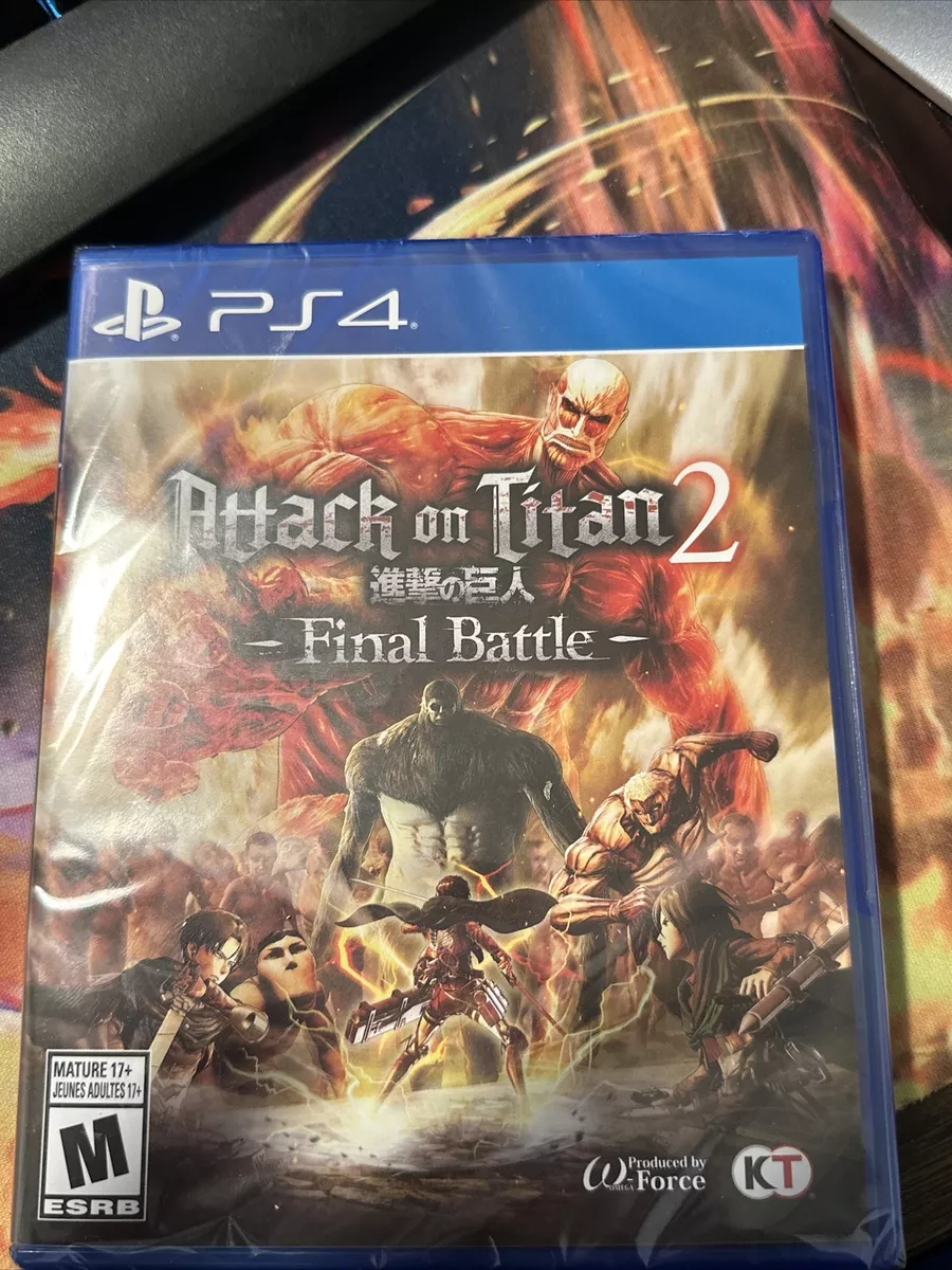 Attack On Titan 2: Final Battle For Playstation 4 operone.de