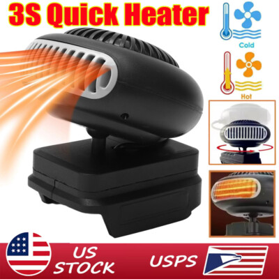 Portable Battery Heater, Battery Powered Heater, 170W Small Space ...