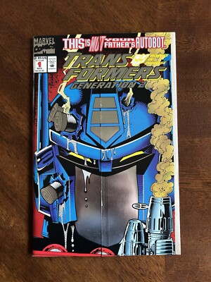 Transformers Generation 2 # 1 (Marvel Comics) Direct Edition Gate-Foil ...