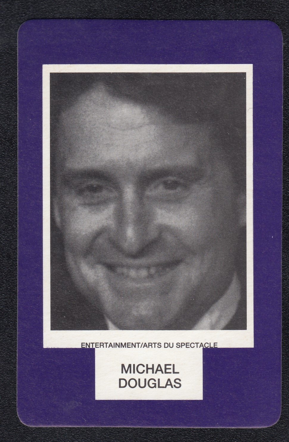 MICHAEL DOUGLAS 1993 Canadian Game Card | eBay
