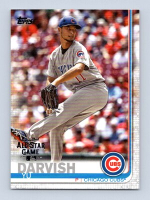 2019 Topps ASG Foil Stamp #372 Yu Darvish Chicago Cubs | eBay