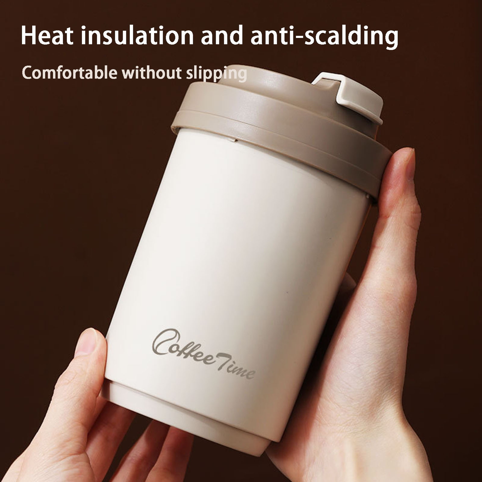 480ml/380ml Water Cup Double-layer Drink Water Stainless Steel Milk Coffee Cup | eBay