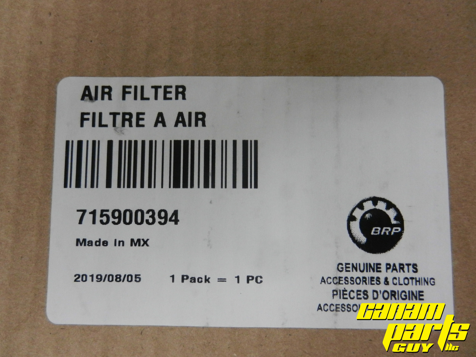 CanAm 2016-2020 Defender 2018-2020 Maverick Trail/Sport OEM Air Filter ...