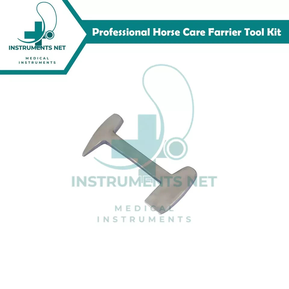 Heavy Duty Professional Horse Care Farrier Tool Kit Hoof Clincher ...