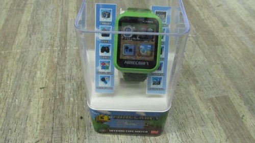 Minecraft Touchscreen Watch Interactive Smart Watch (Model MIN4045AZ) SEALED NEW | eBay