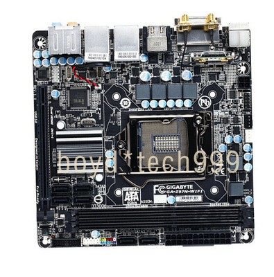 Gigabyte GA-Z97N-WIFI LGA1150 Intel Z97 DDR3 USB 3.0 HDMI Mini-ITX ...