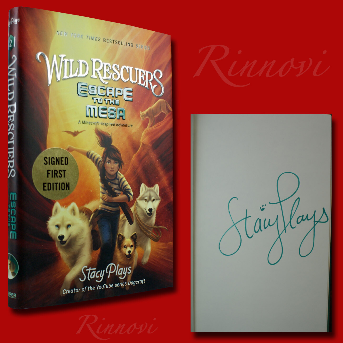 Wild Rescuers Escape to The Mesa by Stacyplays Hardcover Signed ...