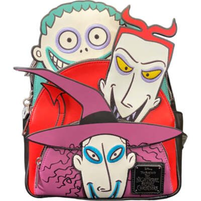 Officially Licensed Loungefly TNBC Lock Shock Barrel Costume Mini ...