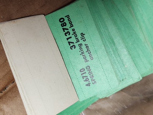 Vintage GM Chevrolet Parts Identification Tag Collection | eBay