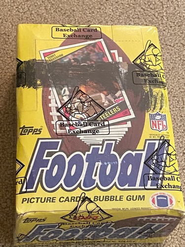 1984 TOPPS FOOTBALL BBCE AUTHENTIC SEALED 36 PACK WAX BOX DAN MARINO ...