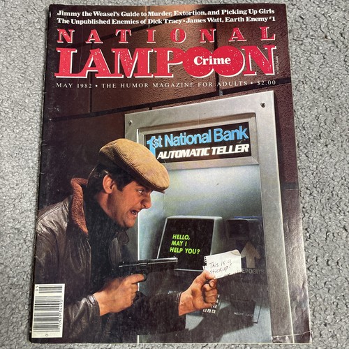 National Lampoon Magazine Vintage May 1982 Issue Adult Humor Magazine ...