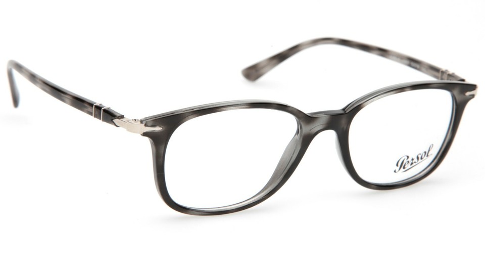 NEW PERSOL 3183-V 1053 SMOKE HAVANA EYEGLASSES GLASSES FRAME 52-19 ...