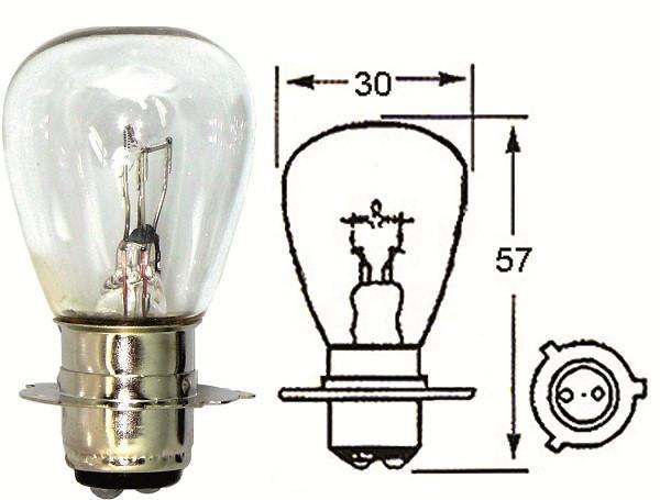 2 X Rp30 3 Pin 6v 25/25 Headlight Globes / Bulbs for sale online | eBay
