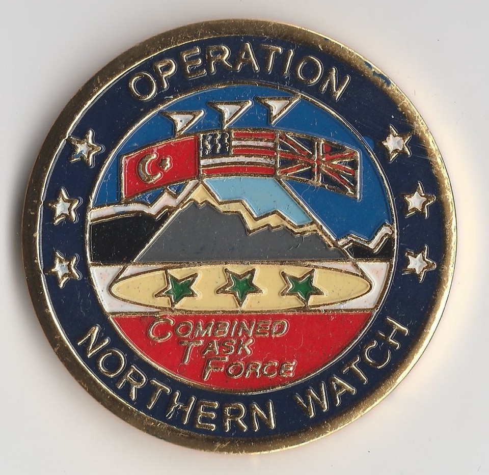 Logistics Director's Award Operation Northern Watch Coin 1.75 "DIA | eBay