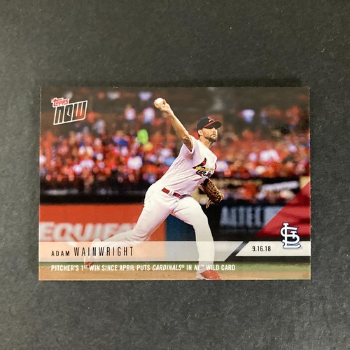 2018 Topps Now - Adam Wainwright #736 /183 for sale online | eBay
