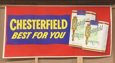 Vintage Chesterfield Best For You Banner Weather Resistant Approx 29 ...