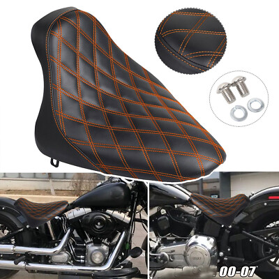 Driver Solo Seat For Harley Fat Boy Heritage Softail Springer Night ...