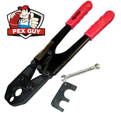 PEX GUY 1/2" & 3/4 COMBO Crimp Tool for PEX Tubing | eBay