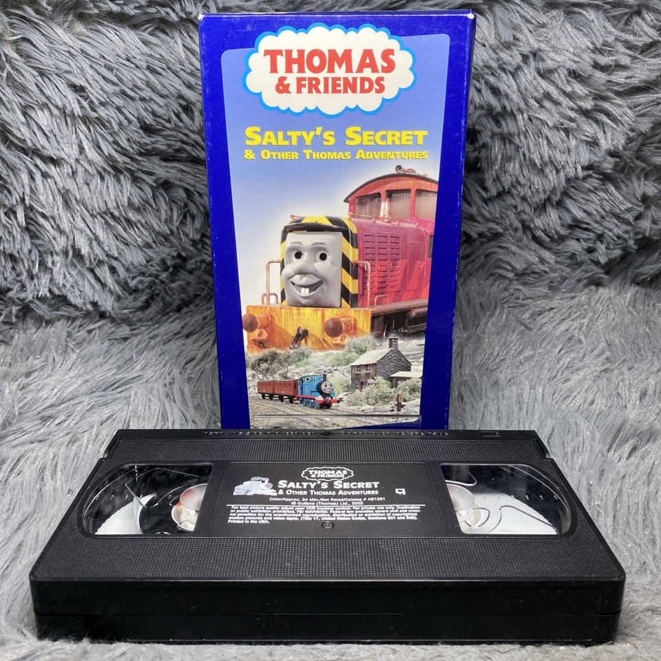 Thomas Tank Engine Friends Salty’s Secret VHS 2002 Video Tape Train ...