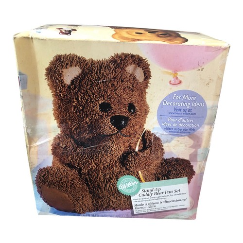Wilton Stand Up Cuddly Bear Panda 3D Shaped Cake Pan Baking Mold 502 ...