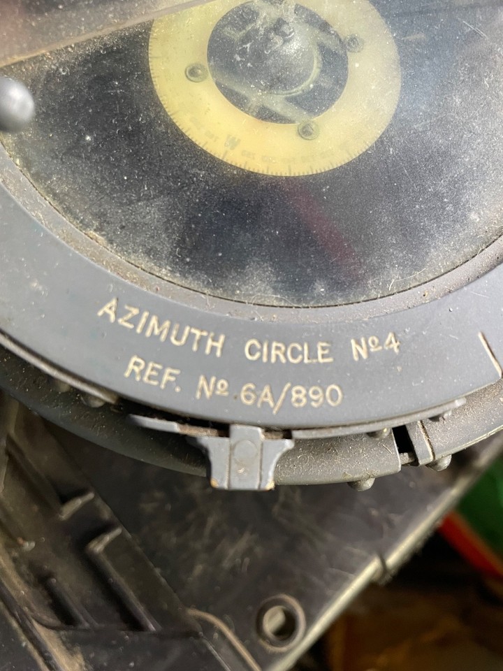 1942 Dated RAF Azemuth Compass in Box - Excellent Condition - WW2 Issue ...