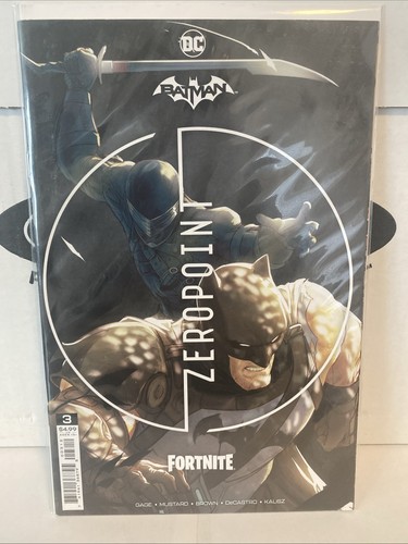 BATMAN FORTNITE Zero Point #3 - 2nd Print Black Variant (DC Comics 2021 ...