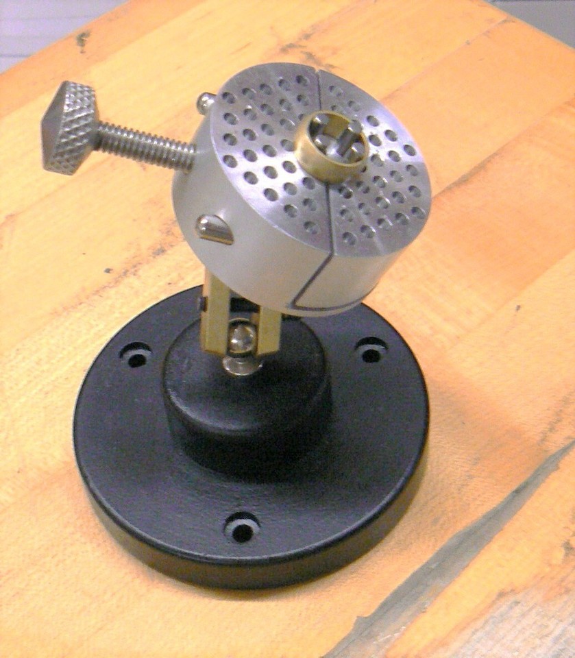 Universal Work Holder Peg Clamp on Base Jewelers Engravers Revolving ...