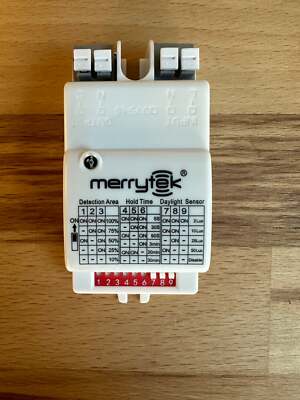 Merrytek MC03S Microwave Motion Sensor ON-OFF Function - Smart Version ...