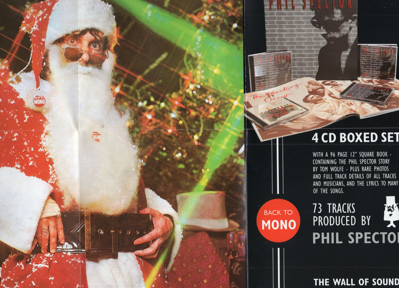 PHIL SPECTOR ~ Back To Mono ~ 1991 US 73-track, 4xCD box set plus ...