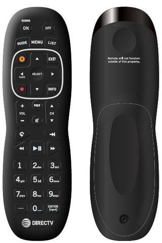 DirecTV RC80H DRE Remote - DirecTV Residential Experience HOTEL - BEST ...