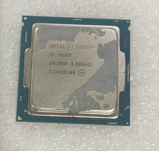 Intel Core i5-6600 SR2BW 3.30Ghz Quad Core LGA1151 6MB Processor ... Intel Core i5-6600 SR2BW 3.30Ghz Quad Core LGA1151 6MB Processor ...