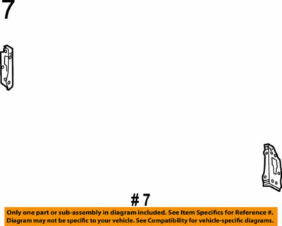 53188-42010 Toyota Stay, radiator support, lh 5318842010, New Genuine ...