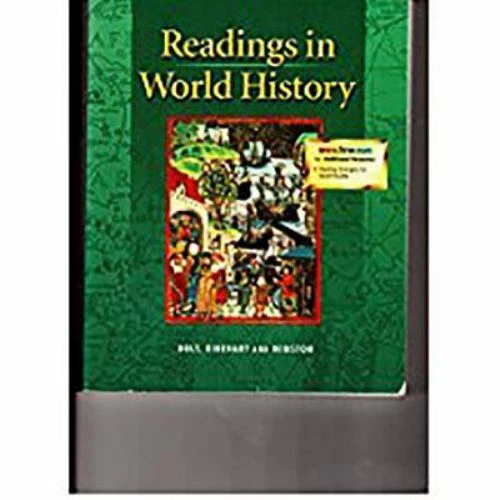 Holt World History Textbook