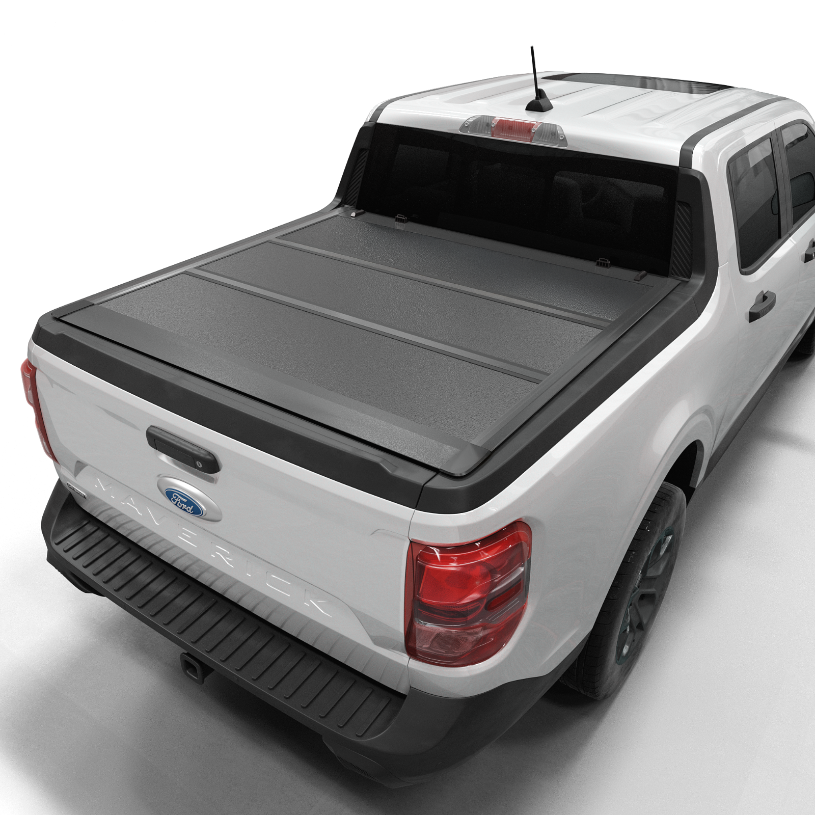 Low Profile Tri Fold Tonneau Cover|Fit 2022-2026 Ford Maverick 4'6" Bed ...