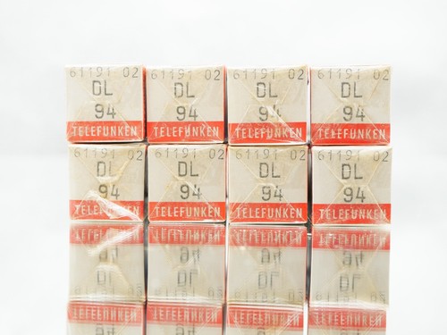 1x DL94 = 3V4 N19 1P11 Telefunken Röhre Tube NEU / NEW in sealed Box ...