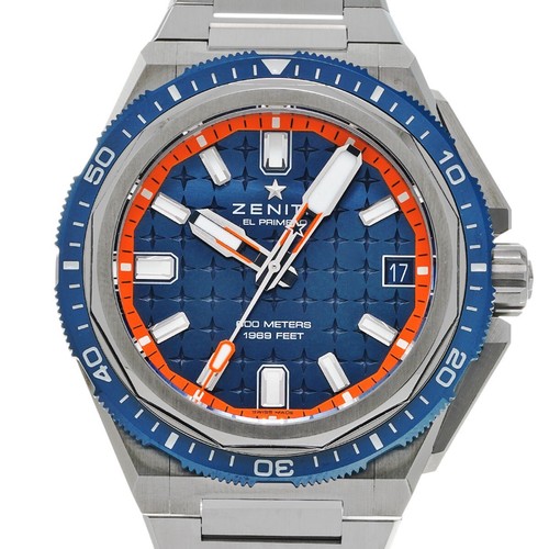 Zenith Defy Extreme Diver 95.9601.3620 51.I301 Automatic Blue Men's ...
