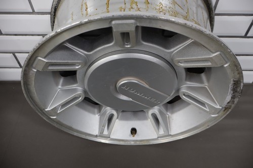 2004 Hummer H2 OEM 17x8.5 Aluminum Finish Wheel Set W/Center Caps | eBay