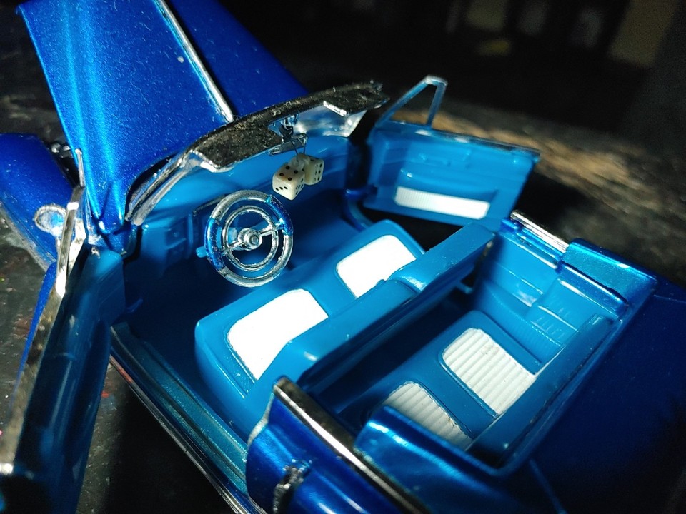Jada 1953 Cadillac Series 62 Blue Convertible 1:24 Scale Die Cast Car ...