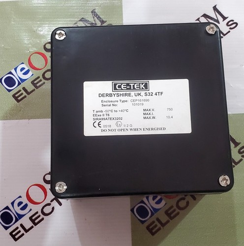 CE-TEK CEP161690 750V JUNCTION BOX FREE FAST SHIPPING | eBay
