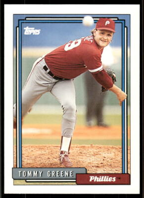 1992 Topps #83 Tommy Greene | eBay