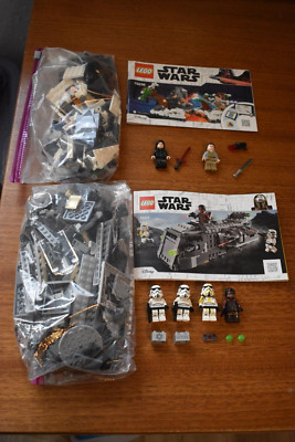 LEGO Star Wars Set Lot 75236 Duel Starkiller Base 75311 Imperial 100% ...