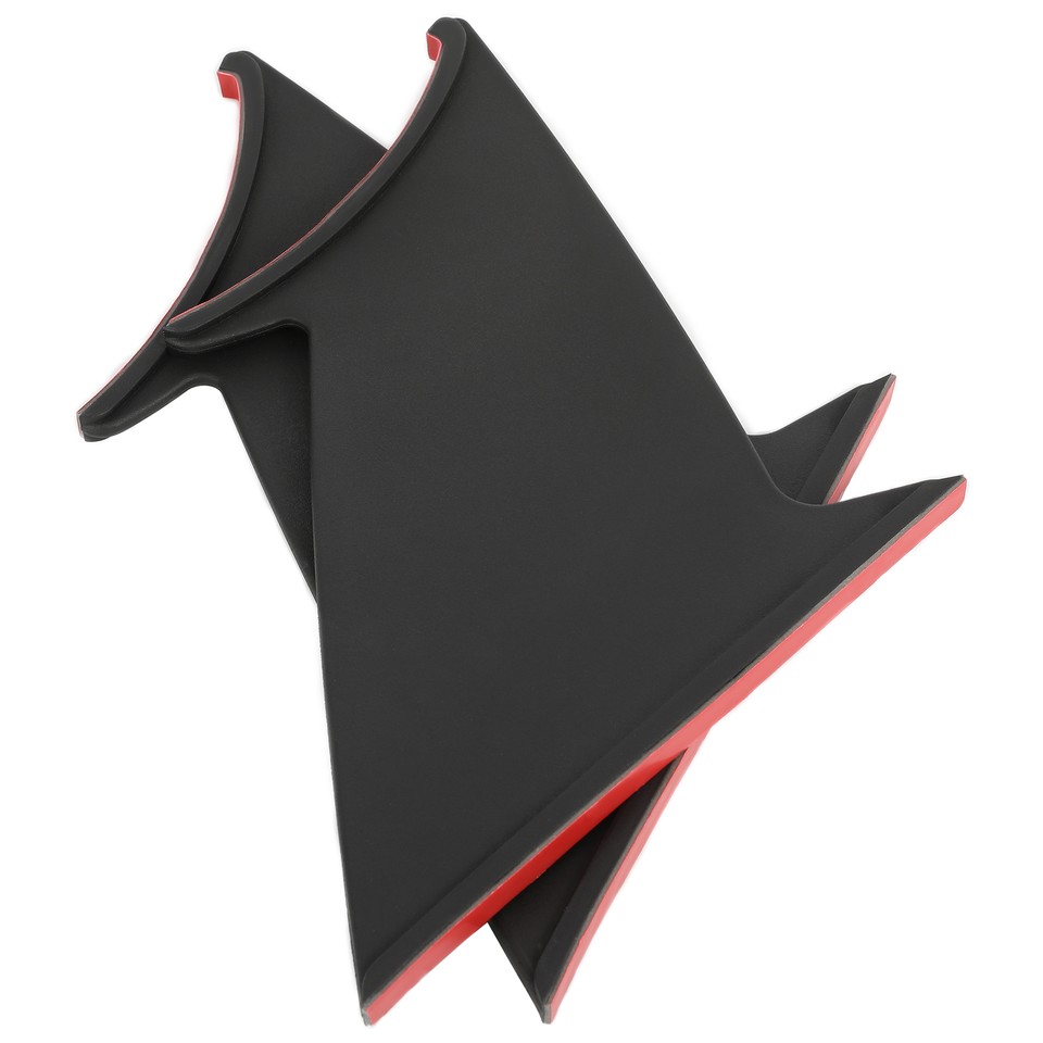 HECASA 2PCS Spoiler Wing Stabilizer Fit For Subaru WRX STi Sedan 2015 ...