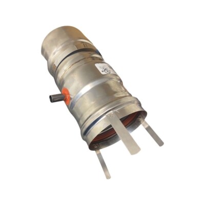 Heat Fab 9617D Saf-T Vent EZ Seal - 6" Condensate Tee Cover 3/8" Drain ...