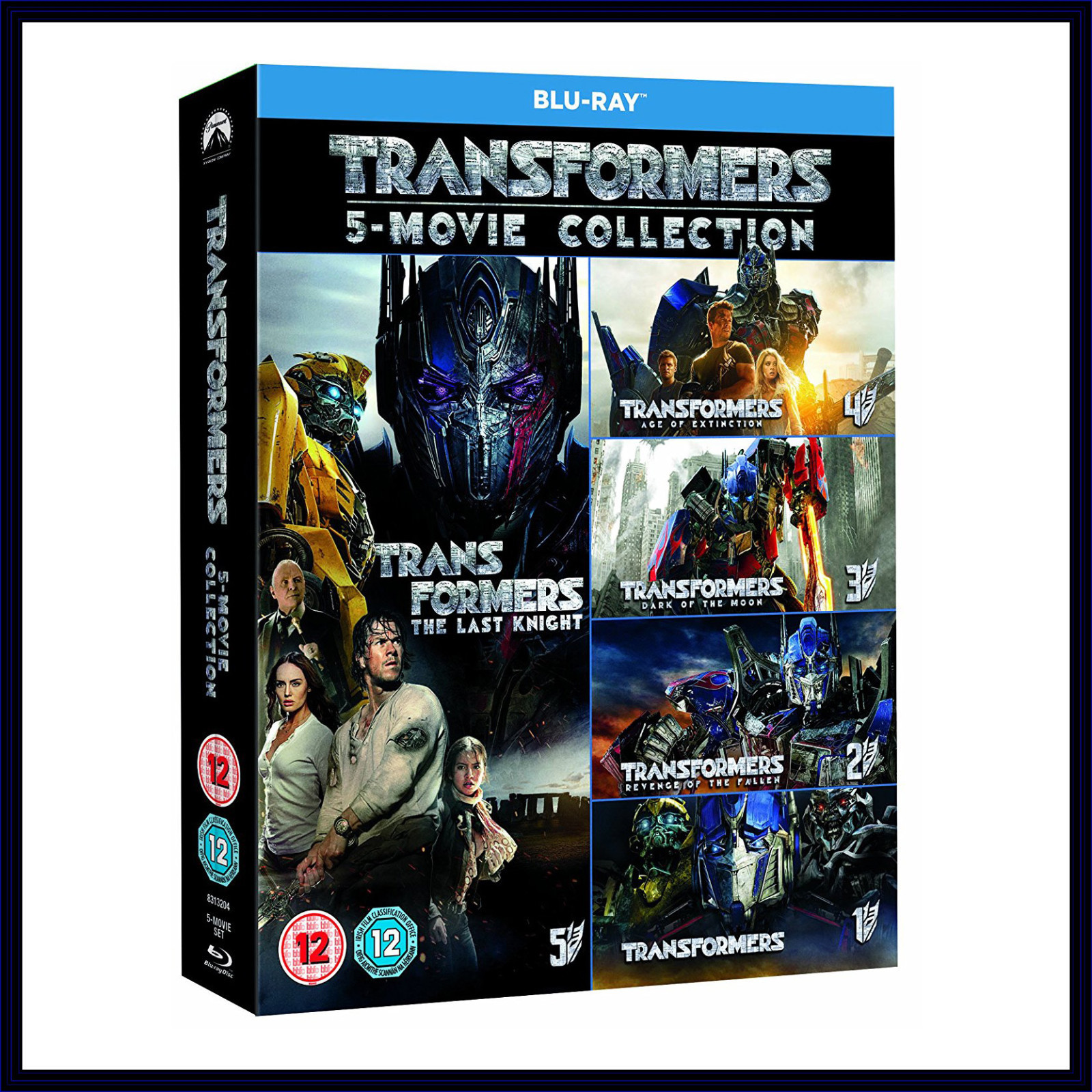 TRANSFORMERS - 5 MOVIE COLLECTION BOXSET *BRAND NEW BLU-RAY | eBay