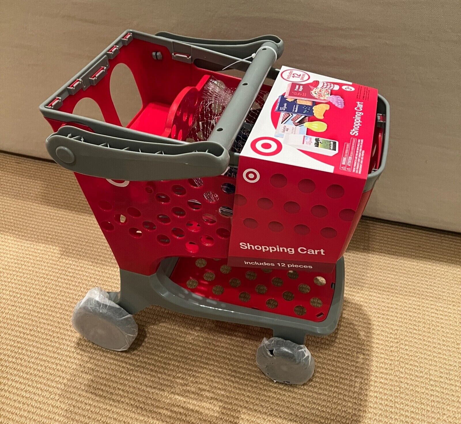 BRAND NEW Target Toy Shopping Cart - Kids Target Mini Cart | eBay