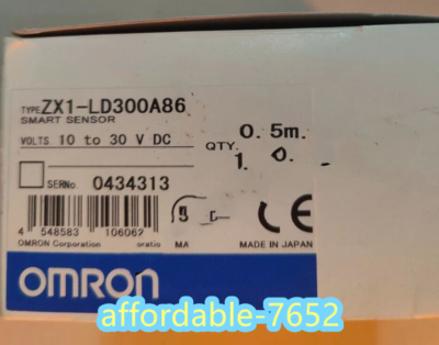 ZX1-LD300A86 omron laser sensor Brand New By DHL or Fedex Fast Shipping ...