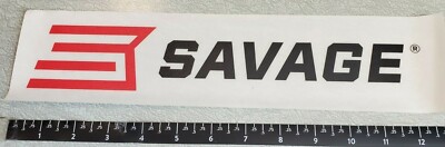 Savage Arms 12” Decal Sticker Vinyl firearms gun weapon White Truck OEM ...